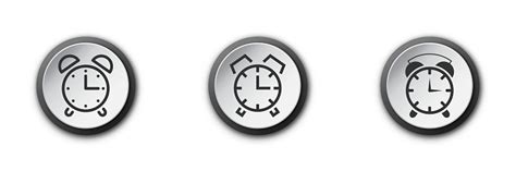 흰색 배경에 격리된 알람 시계 벡터 아이콘입니다 간단한 선 윤곽선 스타일 평면 벡터 그림입니다 0명에 대한 스톡 벡터 아트 및