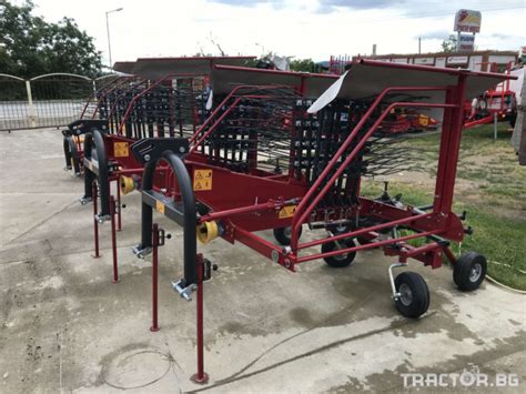 Agromehanika Ротационен сеносъбирач 4 10 метра с 4 колела Id114090 Tractor Bg