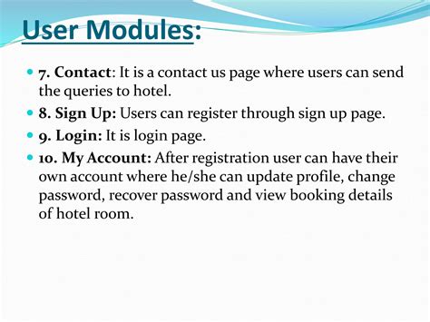 hotel booking management system php pptx