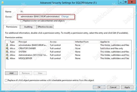 Microsoft Sql Server 2012 Failover Cluster Kurulumu Sırasında Alınan Hata Baki Çubuk