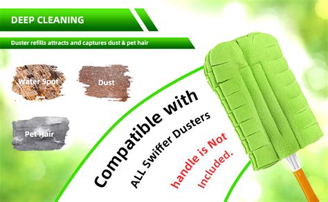 Yicotira Reusable Duster Refill For Swiffer Duster