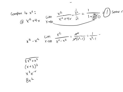 ⏩solved which of the following functions grow faster than x 2 as x