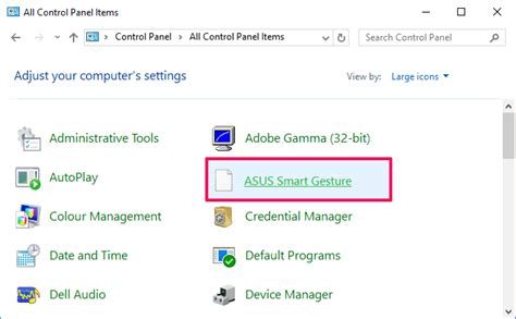 How To Fix Asus Smart Gesture Not Working Windows 10 Issue