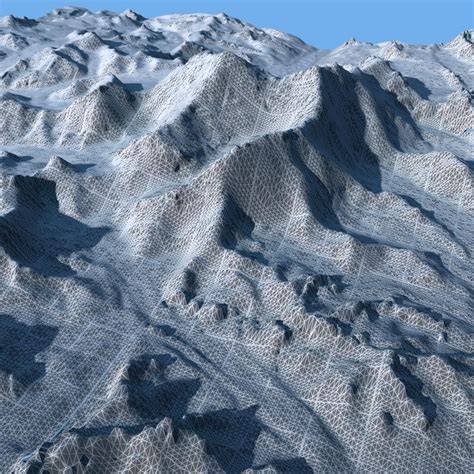 Mount Qomolangma 3d Model Cgtrader