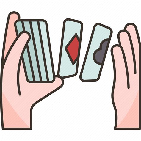 Card Trick Shuffling Performance Icon Download On Iconfinder
