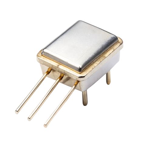 Crystal Oscillator Component With Precision Pins For Use In Electronic Circuits And Frequency