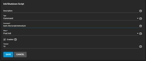 Auto Restart If No Network Bash Script Truenas Community