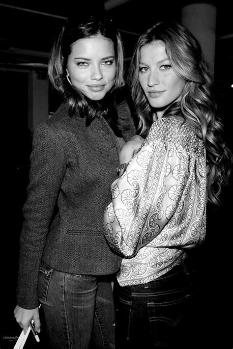 Adriana Lima And Gisele Bundchen Adriana Lima Gisele Bundchen Model Lifestyle