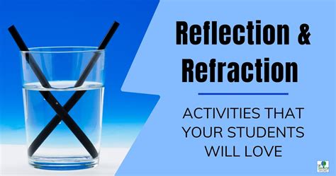 Reflection And Refraction Activities Your Students Will Love Reflection And Refraction Activities Your Students Will Love