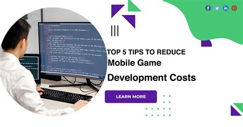 top 5 tips to reduce mobile game development costs