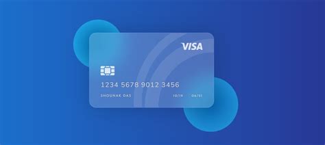 Glassmorphism Debitcredit Card Using Html And Css