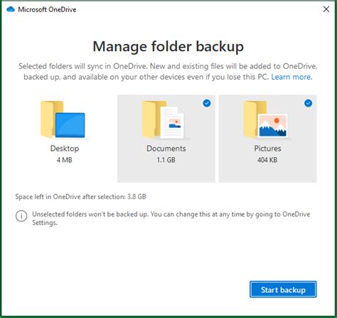 Break Onedrive 5gb Free Backup Limit For Installing Windows 11 Minitool