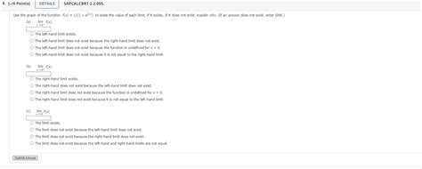 solved use the graph of the function f x 1 1 e1 x to