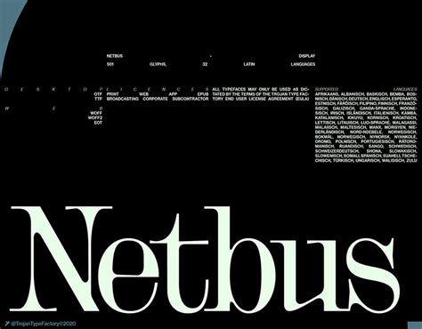 Netbus Type Design Available For Purchase Behance Netbus Type Design Available For Purchase Behance