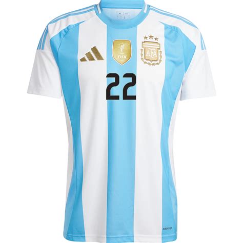 Adidas Argentina Lautaro Martinez Home Jersey 2425 Whiteblue Burst