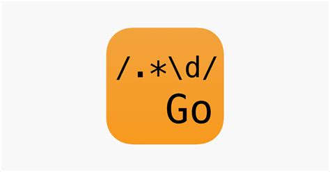 ‎regex Go On The App Store