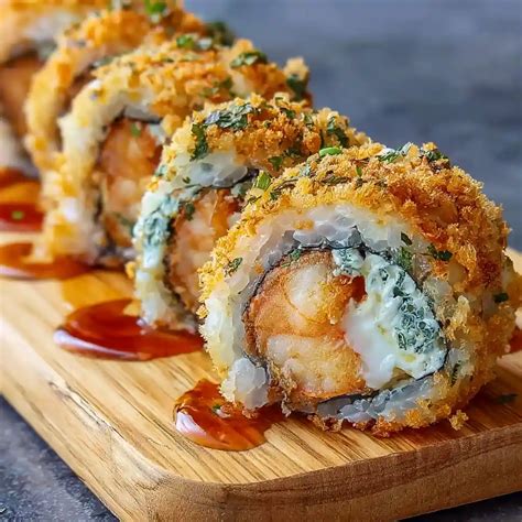 Shrimp Tempura Roll Easy Homemade Sushi Recipe