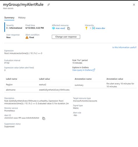azure monitor での prometheus メトリック アラート azure monitor microsoft learn