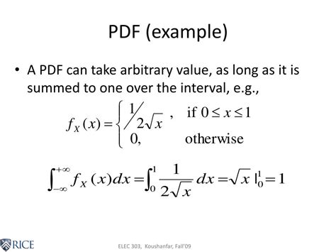 Ppt Elec 303 Random Signals Powerpoint Presentation Free Download