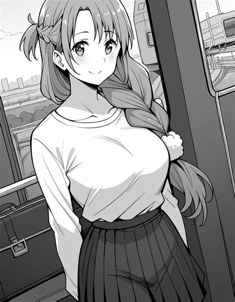 Asuna Yuuki 結城 明日奈 Sword Art Online ソードアート・オンライン Commission