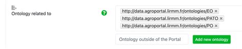 Change Relation Btw Ontologies In Metadata From Data Agroportal URLs To UI URLs Issue