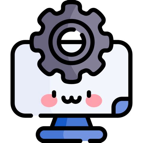 Software Kawaii Lineal Color Icon