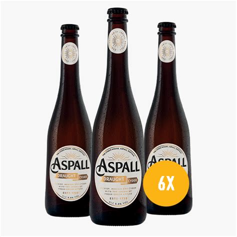 Aspall Draught Iconic Buy 6x 500ml Bottles Now Sharps Brewery