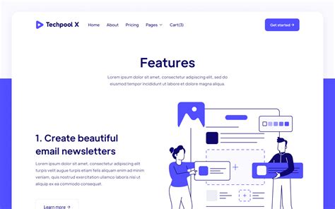 Techpool X SaaS HTML5 Responsive Website Template