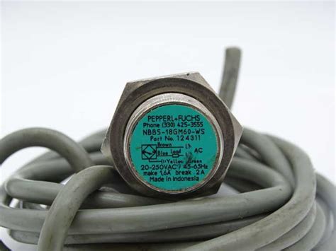 Pepperl And Fuchs Nbb5 18gm60 Ws Sensor
