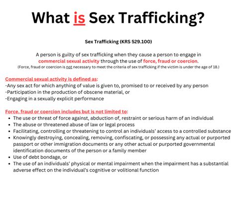 Sex Trafficking Sexual Exploitation — Natalies Sisters