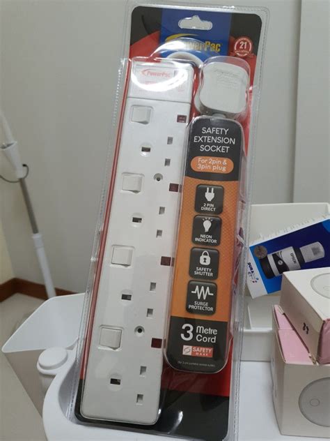 Safety Extension Socket Mobile Phones Gadgets Other Gadgets On Carousell