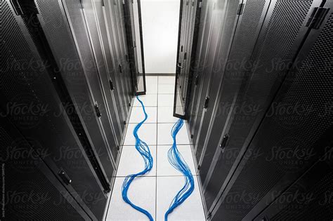 Server Room Cables By Stocksy Contributor Walter And Deb Hodges