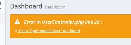 部署到服务器后显示 Class App models User not found本地测试正常 Issue 5758 z song laravel admin GitHub