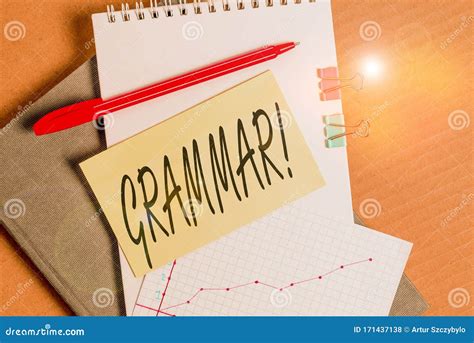 Word Syntax Made Of Colorful Letters Stock Image