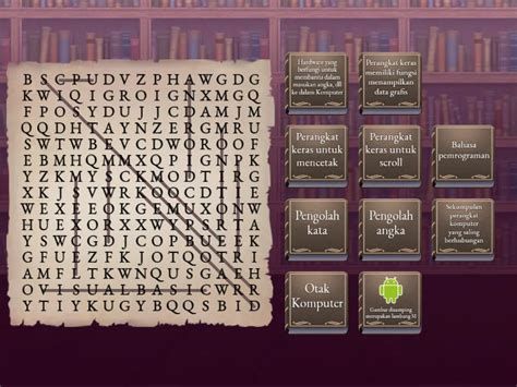 Tts Informatika Kelas 7 Wordsearch