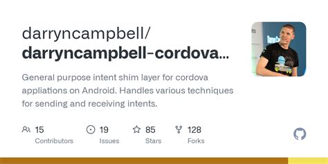 Github Darryncampbelldarryncampbell Cordova Plugin Intent General Purpose Intent Shim Layer