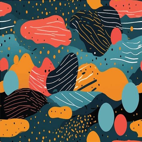 Premium Vector Abstract Endless Geometric Patterns Background