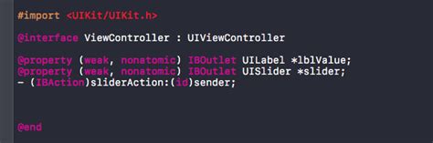 Quick Guide For Ios Development Objective C And Swift How To Implement Slider In Ios Using