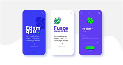 Mobile Application Onboarding UI Design On Behance Mobile Application Onboarding UI Design On Behance