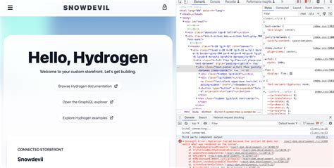 Ensure P Developers Can Properly Integrate With Hydrogen Issue Shopify Hydrogen V