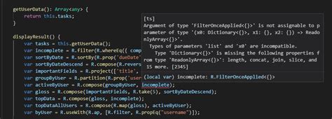 Type Is Not Assignable To Type String Issue Typed Typings Npm Ramda