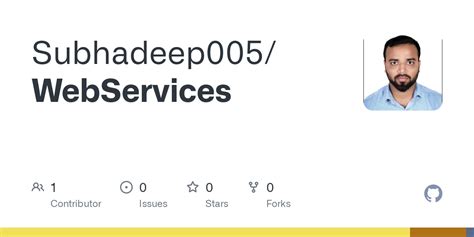 Github Subhadeep005webservices