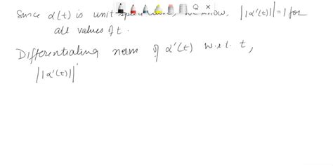 Solved Texts Problem 2 Assume That Cs Is A Smooth Path