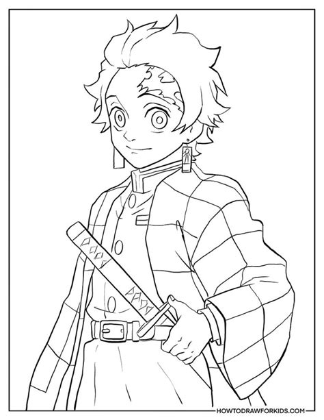 Demon Slayer Coloring Pages Free Printables