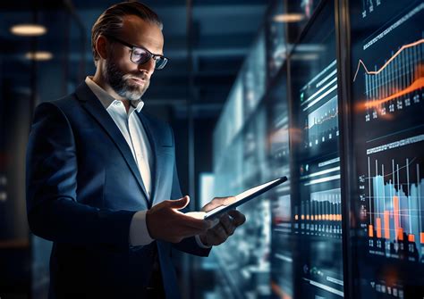 Ai Generated Business And Information Technology Global Economic