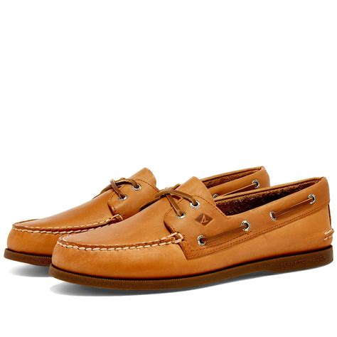 Uk Sale Sperry Top Sider Ao 2 Eye Shoes In White Lyst Stockists Uk