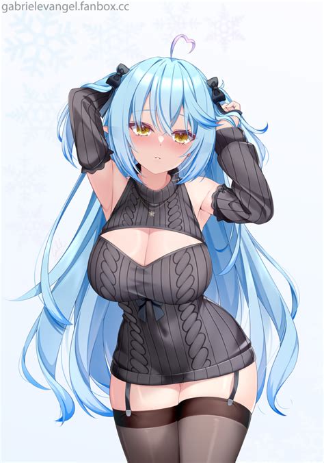 Gabriel Evangel Amane Konata Yukihana Lamy Hololive Highres