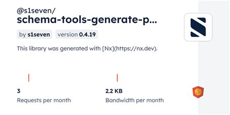s1seven schema tools generate pdf template helpers cdn by jsdelivr a