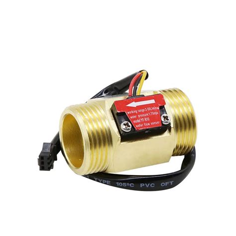 Yf B10 G1 Water Flow Hall Stream Sensor Switch Flow Meter Dn25 For