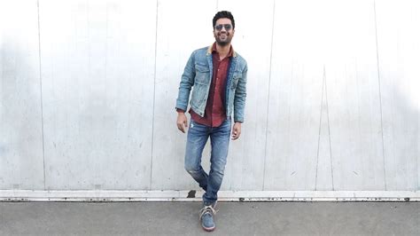 Vicky Kaushals Red Shirt And Denim Jacket Can Be Your Next Work From Home Outfit Of Choice